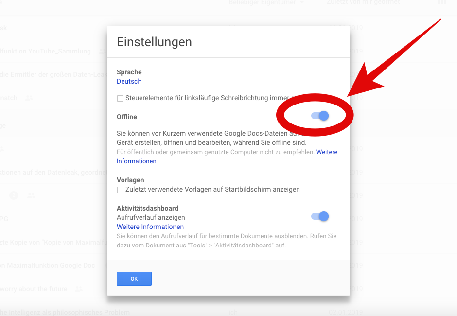 Dokument in google drive bearbeiten [2025]