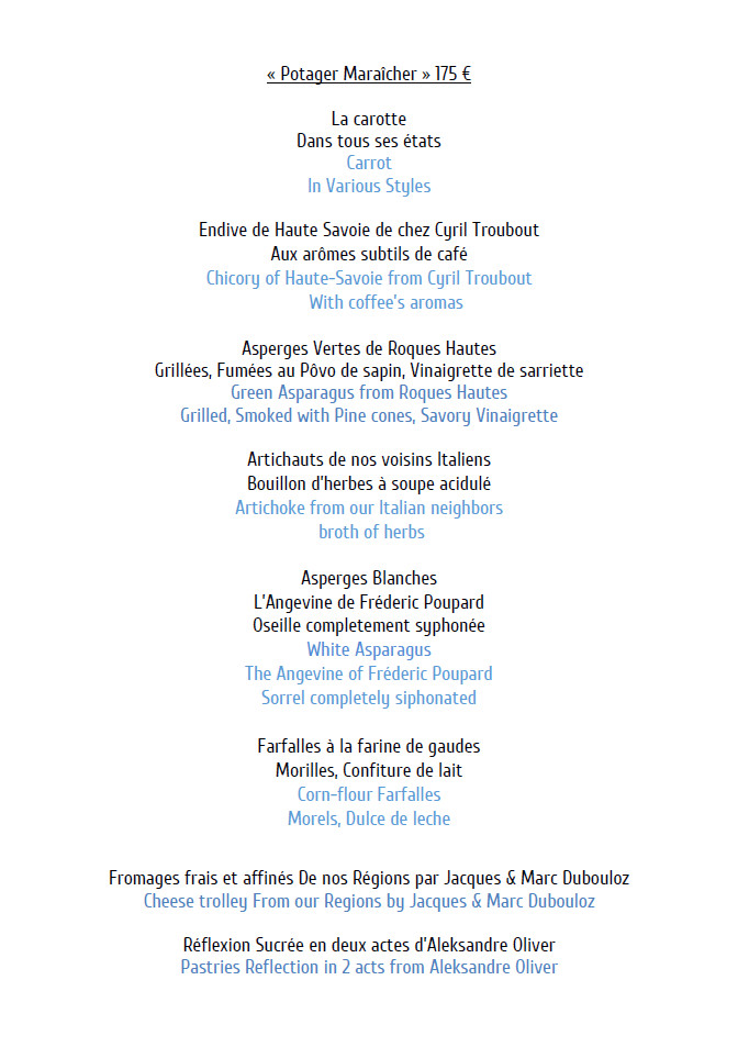Restaurant Yoann Conte - La Table Étoilée ** à Veyrier-Du-Lac (74290 ...