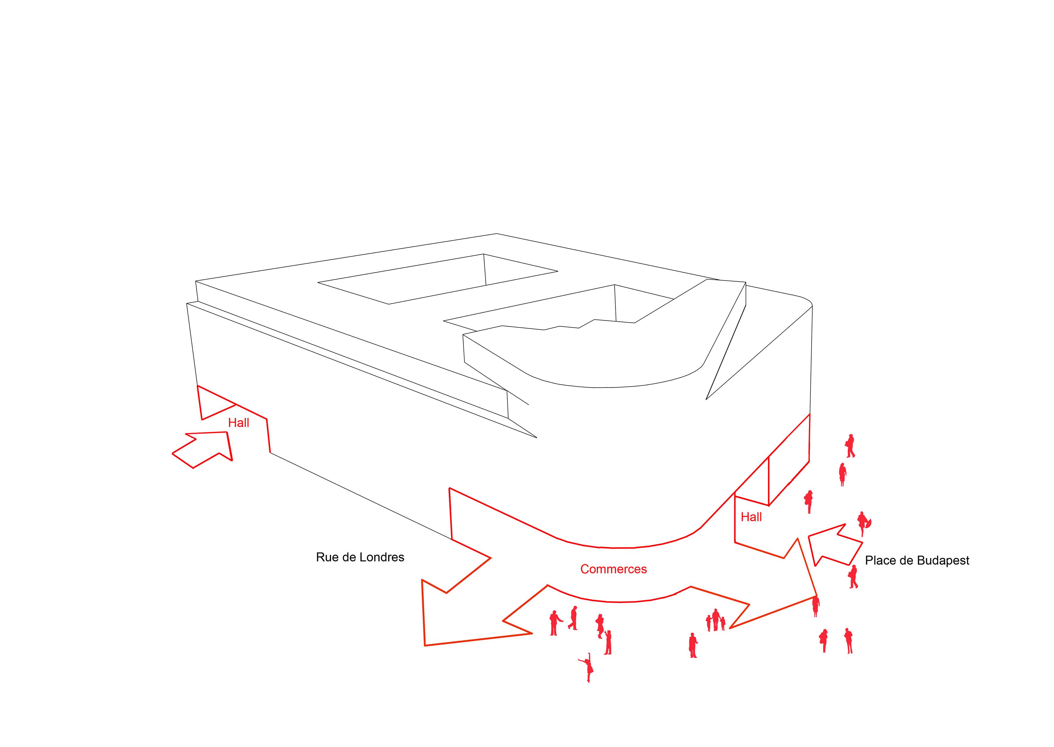 Reversibility of offices into housing in Paris - Scor building, Auber
