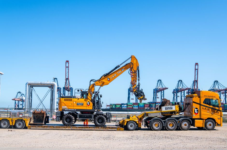 Graafmachine Huren & Transport | L.A.W. Tol B.V.