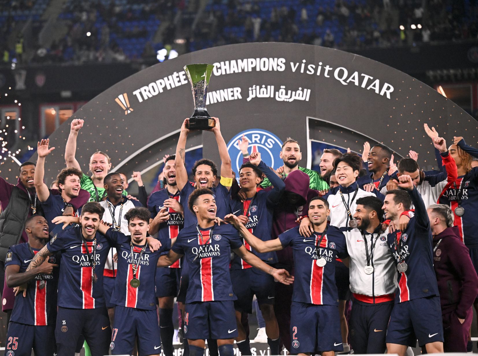 Trophée des Champions: Dembélé helps PSG edge Monaco