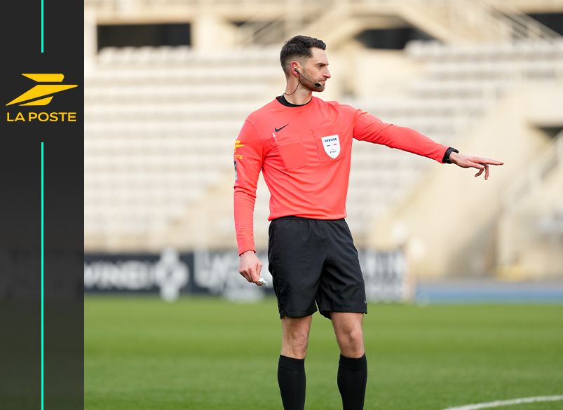 Les arbitres de la 20e journée de Ligue 2 BKT