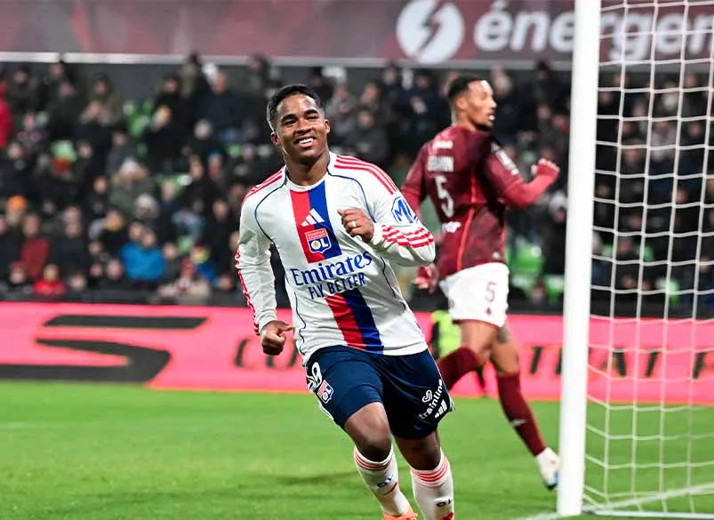 Endrick entre déjà dans l’histoire de l’OL