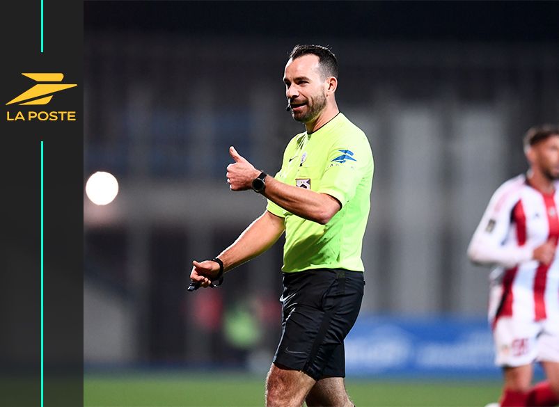 Les arbitres de la 33e journée de Ligue 2 BKT
