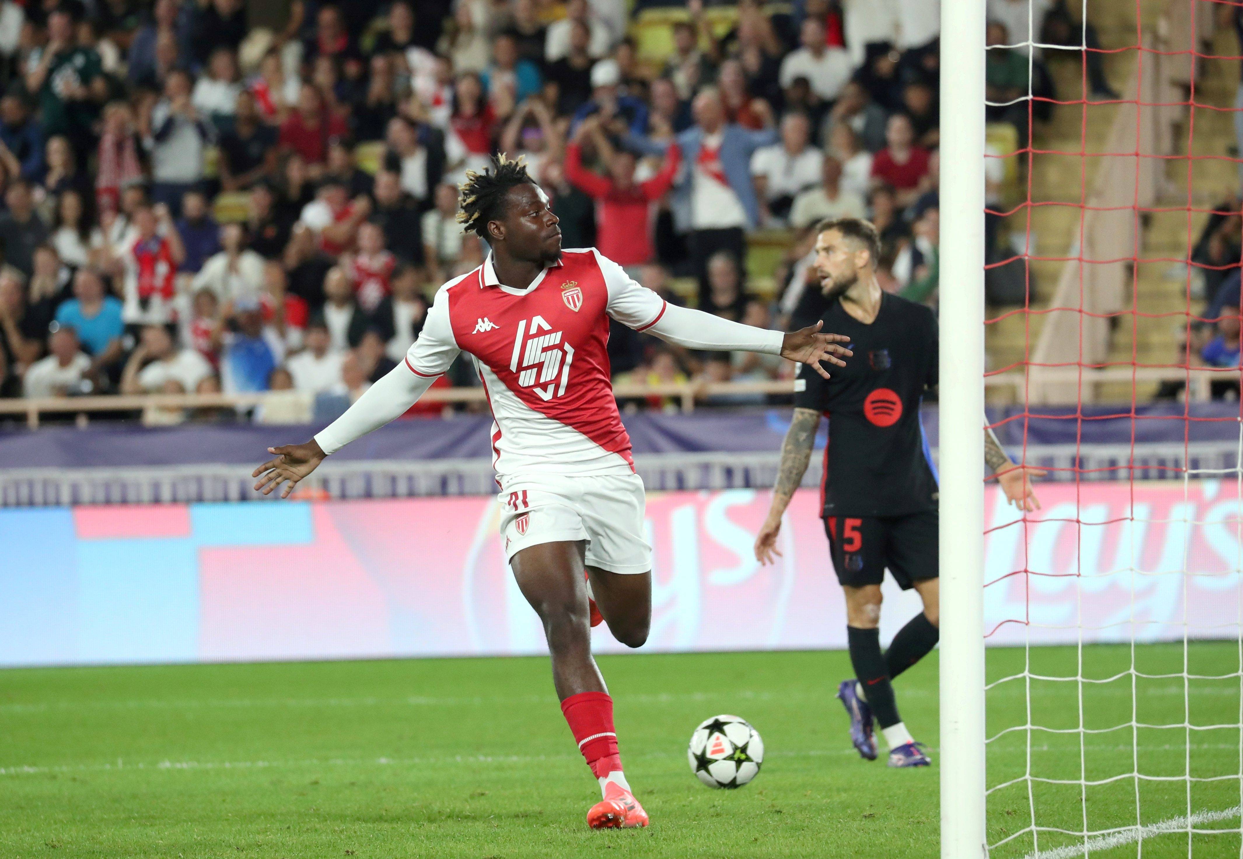 UCL Recap: Ilenikhena Shines as Monaco Defeats Barça