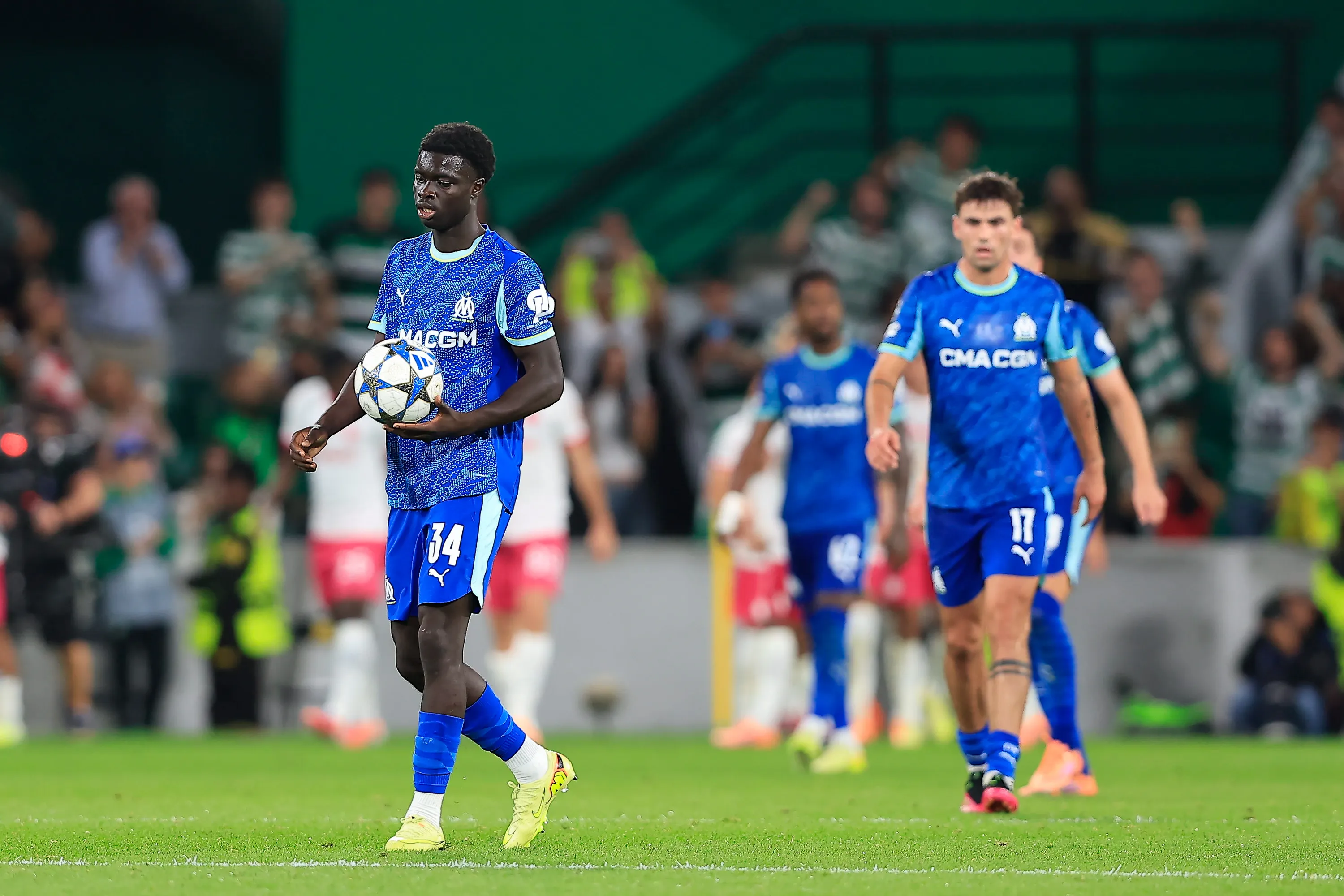 UCL: 10-man Marseille fall to Sporting