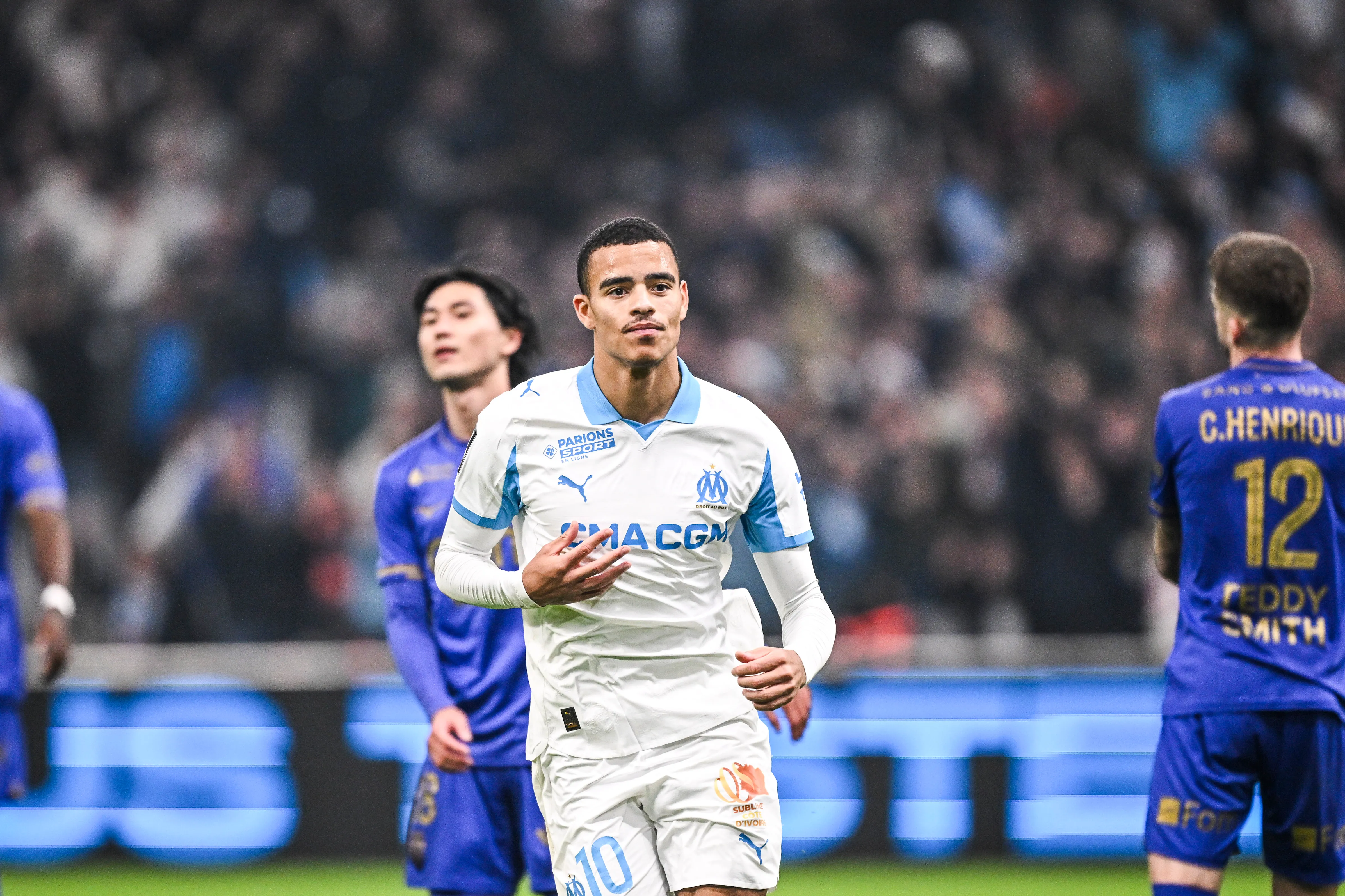 Marseille edge Monaco in nervy encounter