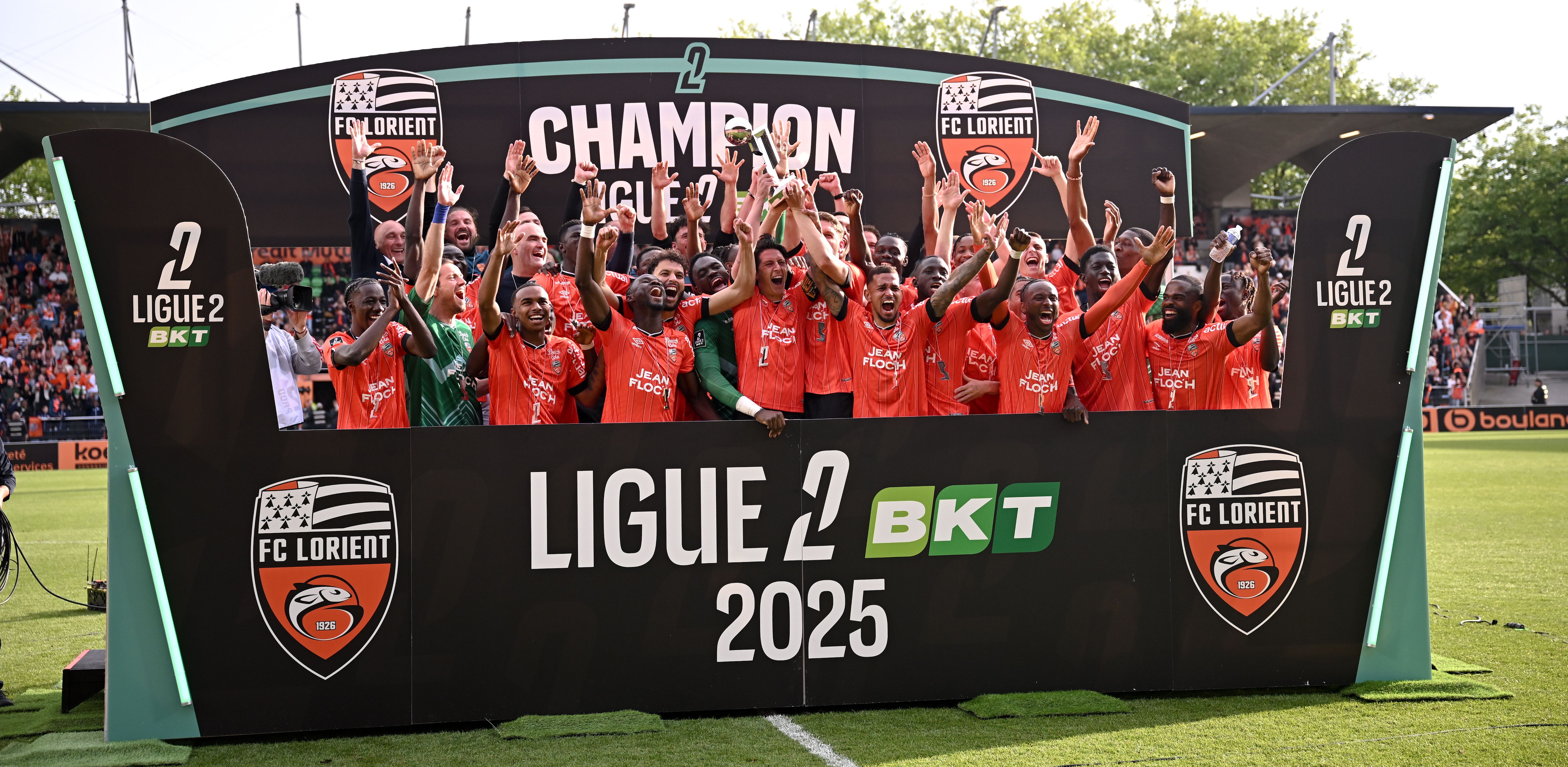 Lorient Crowned Ligue 2 BKT Champions, Martigues Relegated, Guingamp into Promotion Play-offs