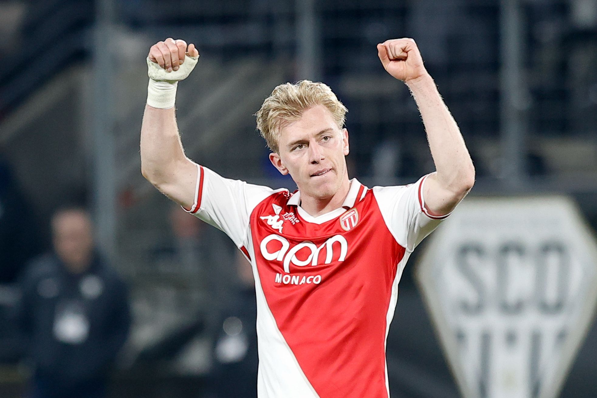Monaco get vital win in Angers