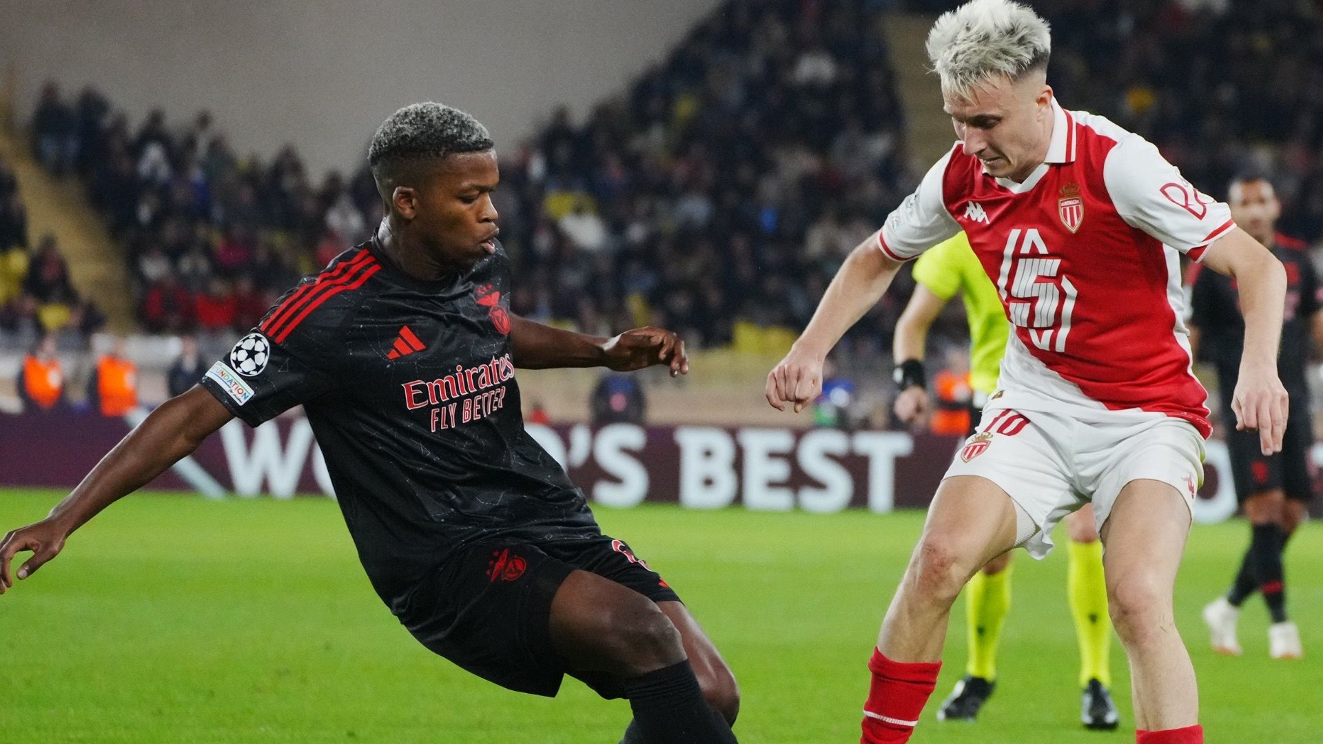 UCL Recap: Monaco Can't Overcome Benfica's Second Half Goal