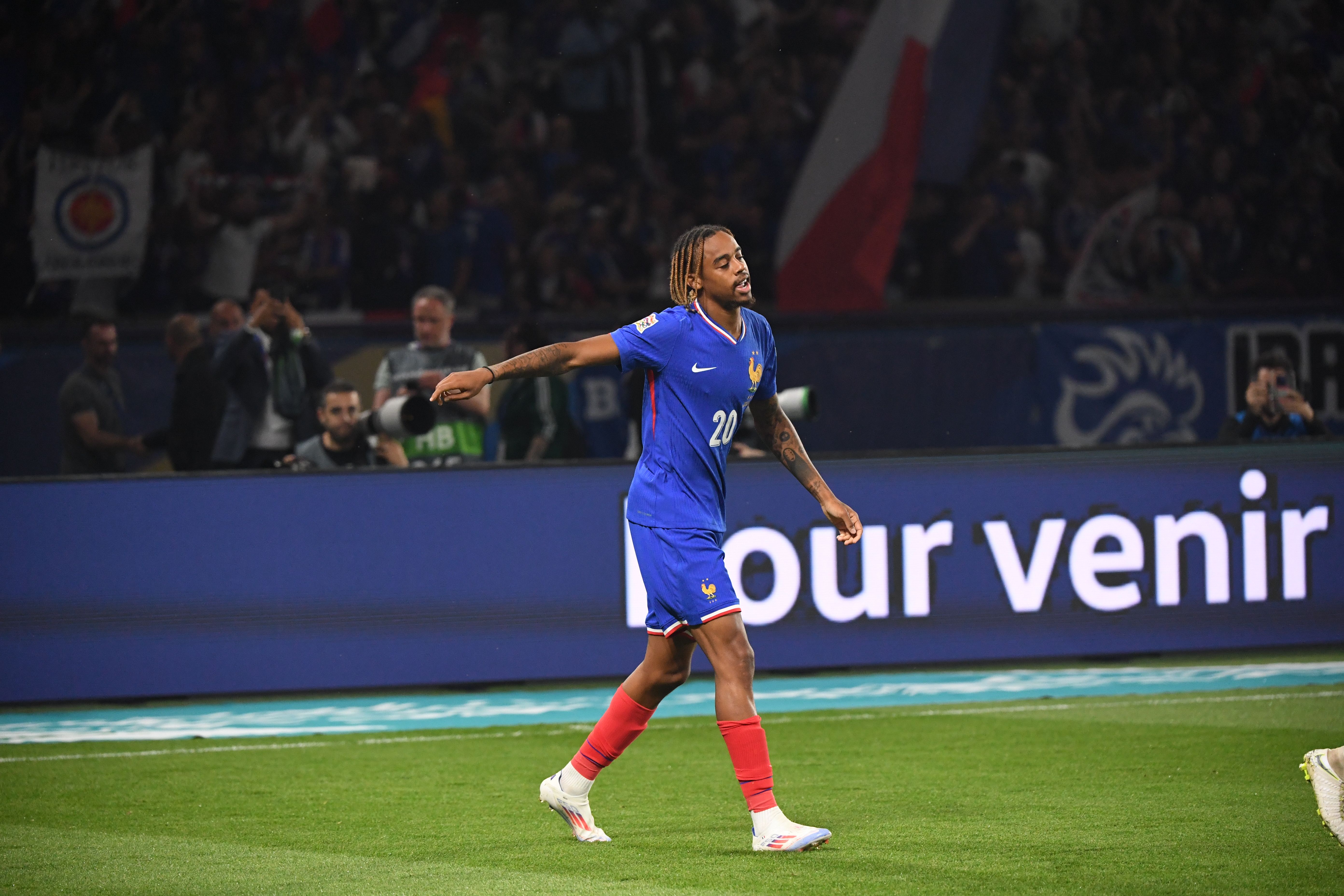 Recap: Bradley Barcola Makes History as France Falls to Italy