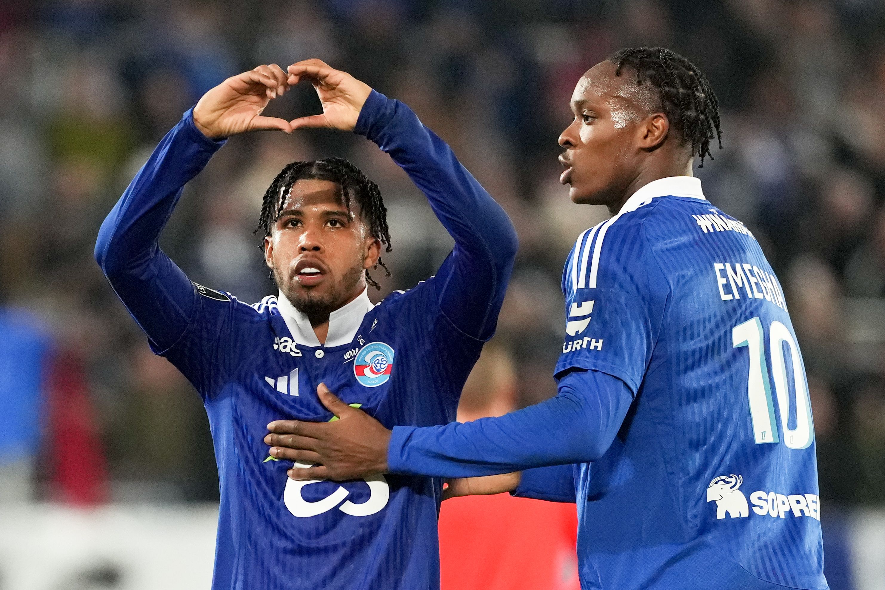 Santos, Emegha keep Racing's strong form going against Lille