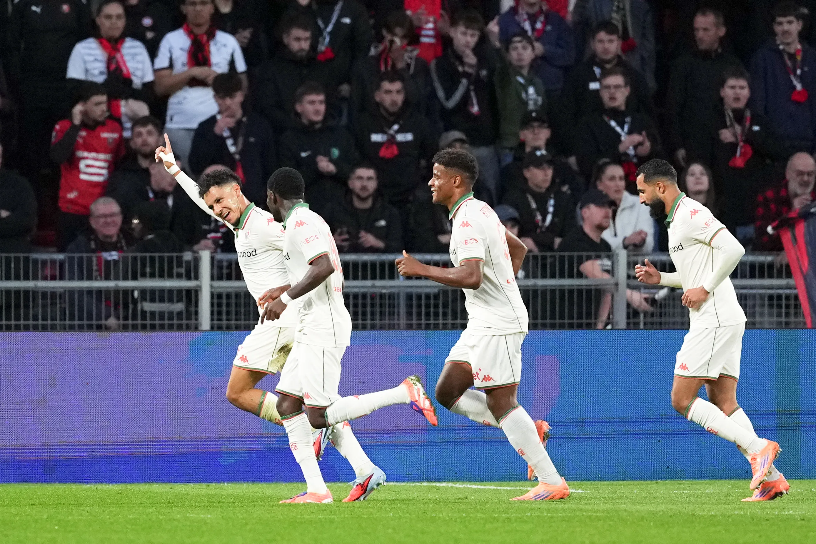 Multiplex: Nice stun Rennes as Angers and Le Havre claim vital wins