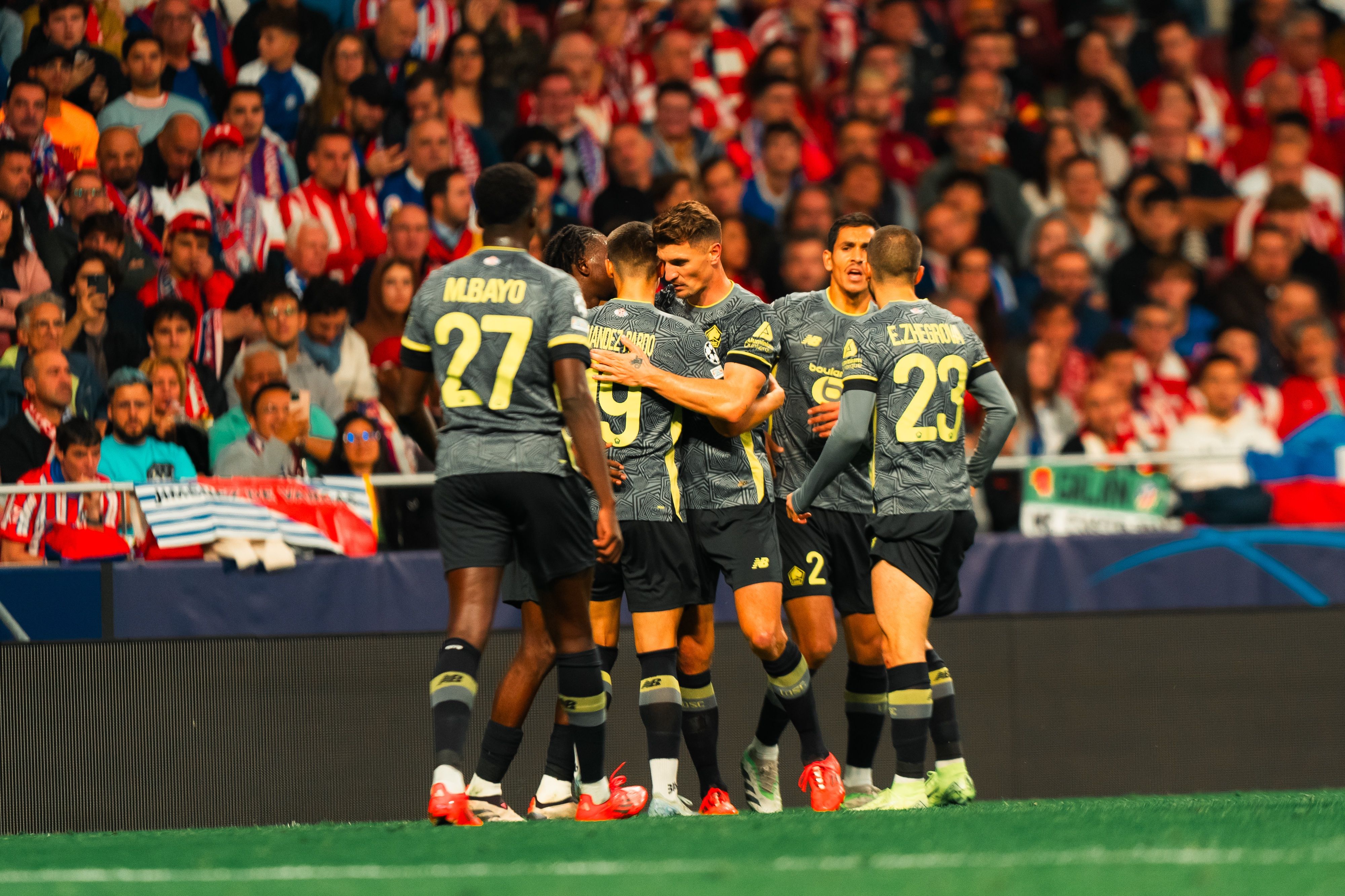 UCL Recap: Jonathan David’s brace fuels Lille win