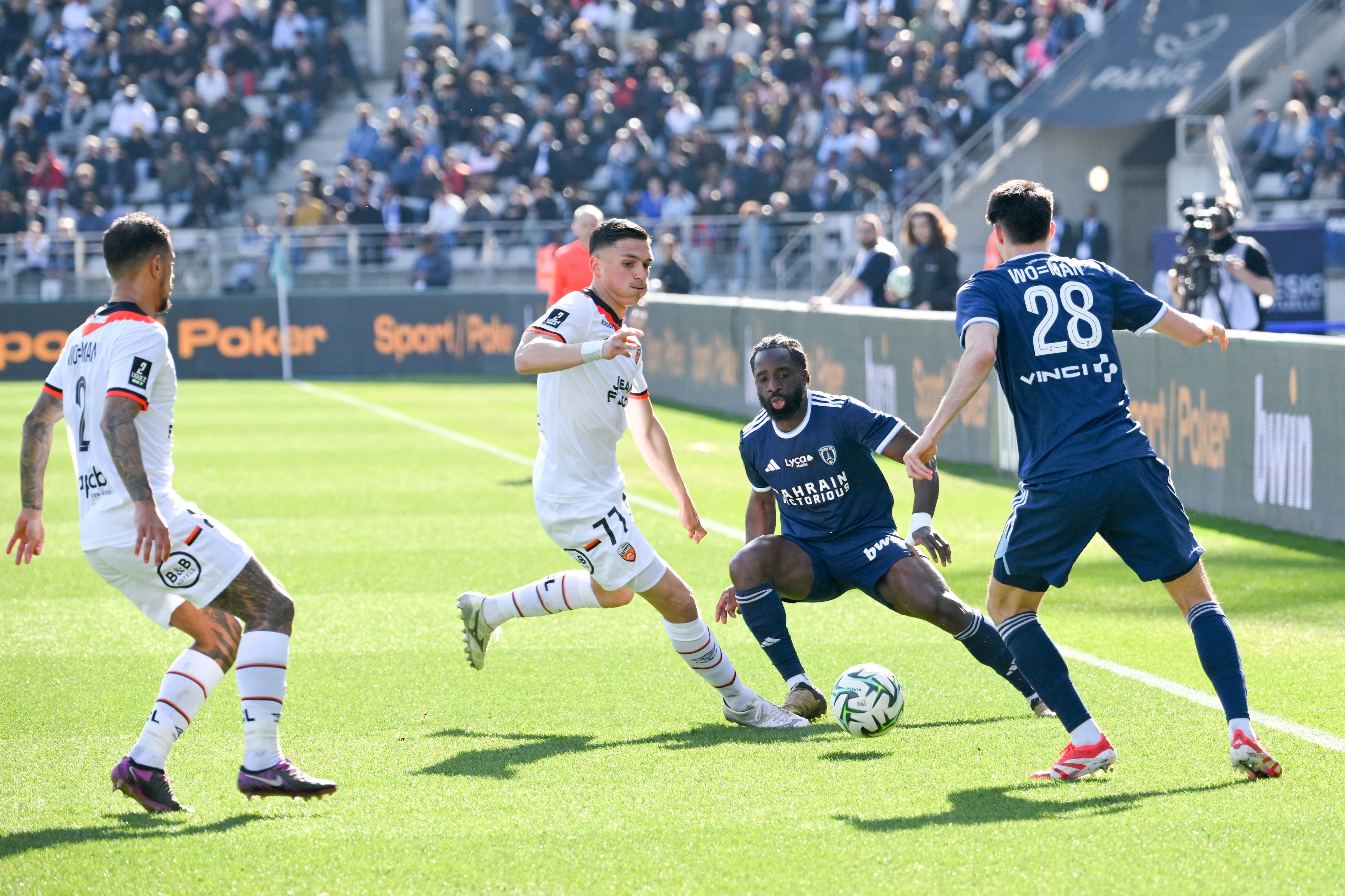 Paris FC claim victory over FC Lorient in dramatic top of the table clash