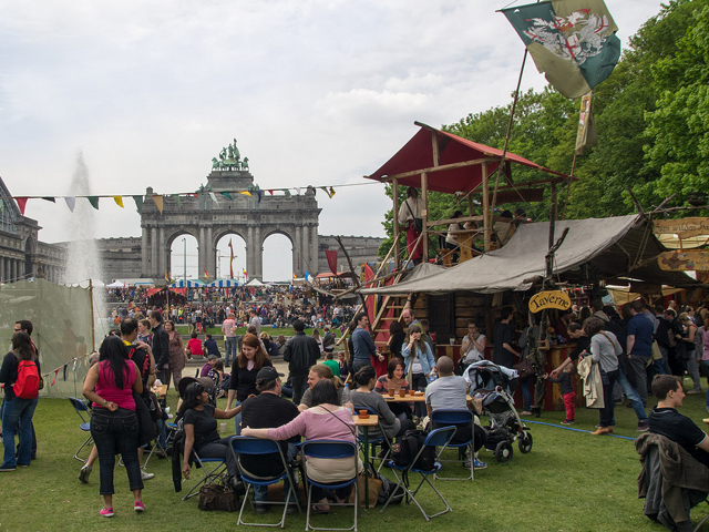 Marché médiéval au Cinquantenaire - Brusselslife.be