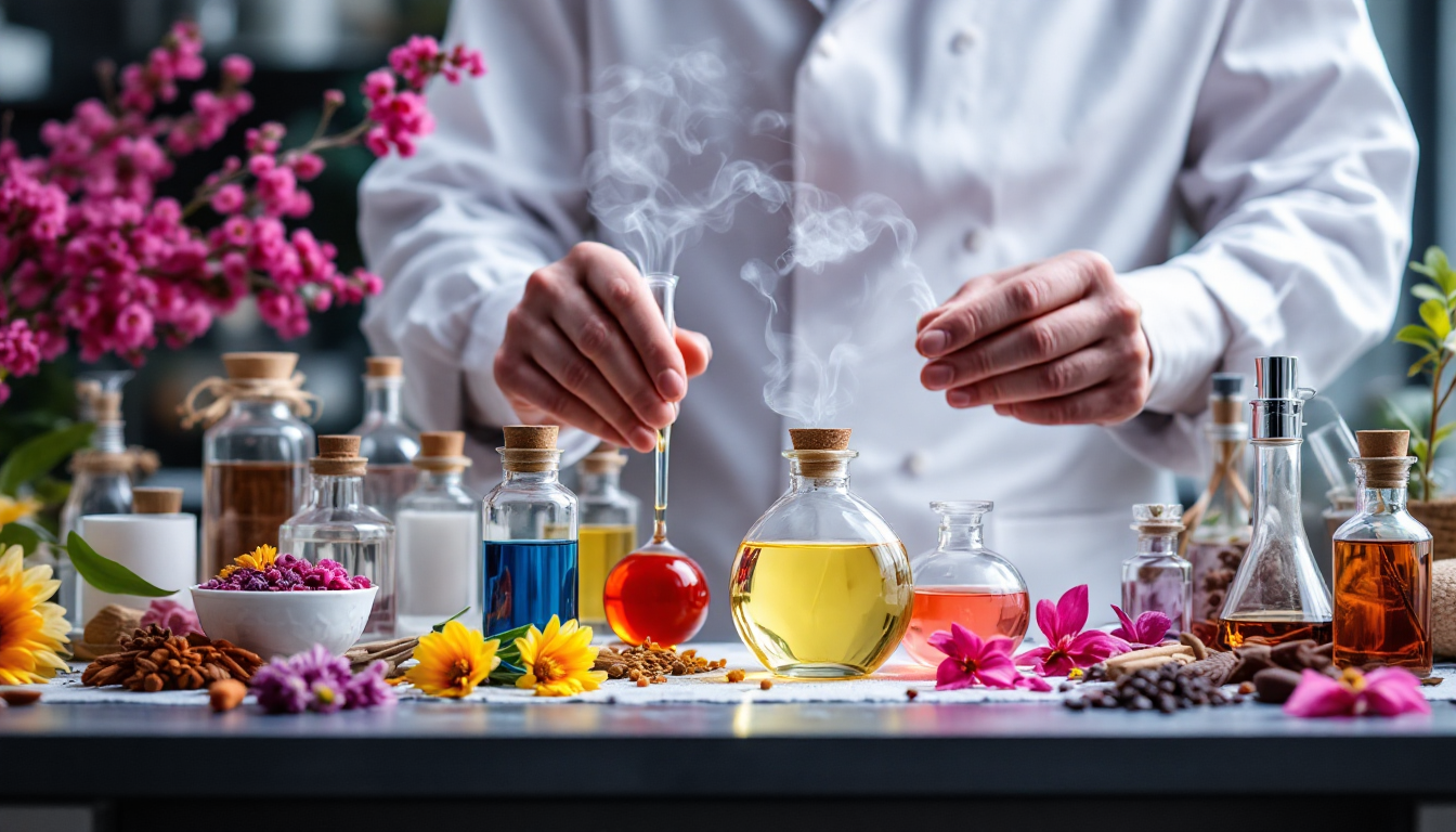 Initiation à la chimie des parfums - Formation Cinquième Sens