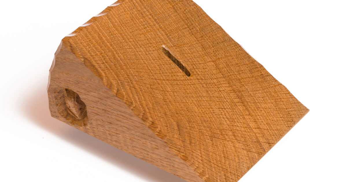 Mouseman Oak Money Box Wedge of Cheese