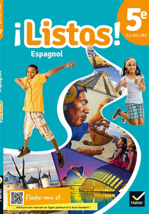 Listos ! espagnol 5e, A1-A1+, A2 : livre élève