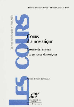 Brigitte d' Andréa-Novel - Cours d'automatique : commande linéaire des ...