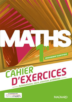 Sésamath (France) - Maths 1re, enseignement scientifique : cahier d ...