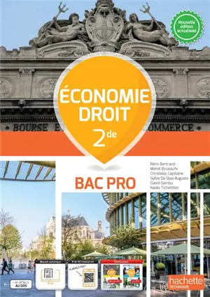 Economie, droit 2de bac pro