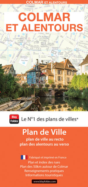 BLAY-FOLDEX - COLMAR 2024 - Plan de ville