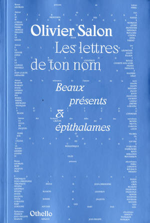 Salon, 0livier - Les Lettres de ton nom