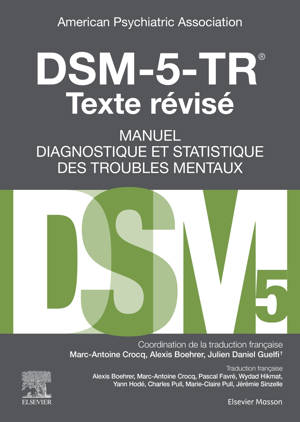 null - DSM-5-TR Manuel diagnostique et statistique des troubles mentaux, texte révisé