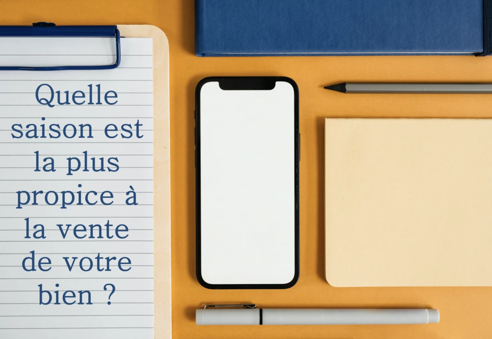 Actualité - Quelle saison est la plus propice à la vente de votre bien