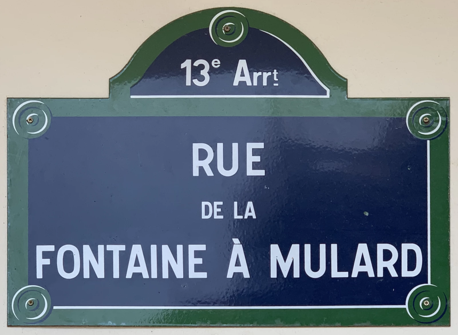 Actualité - Quelle est l'origine de la rue de la Fontaine à Mulard à ...