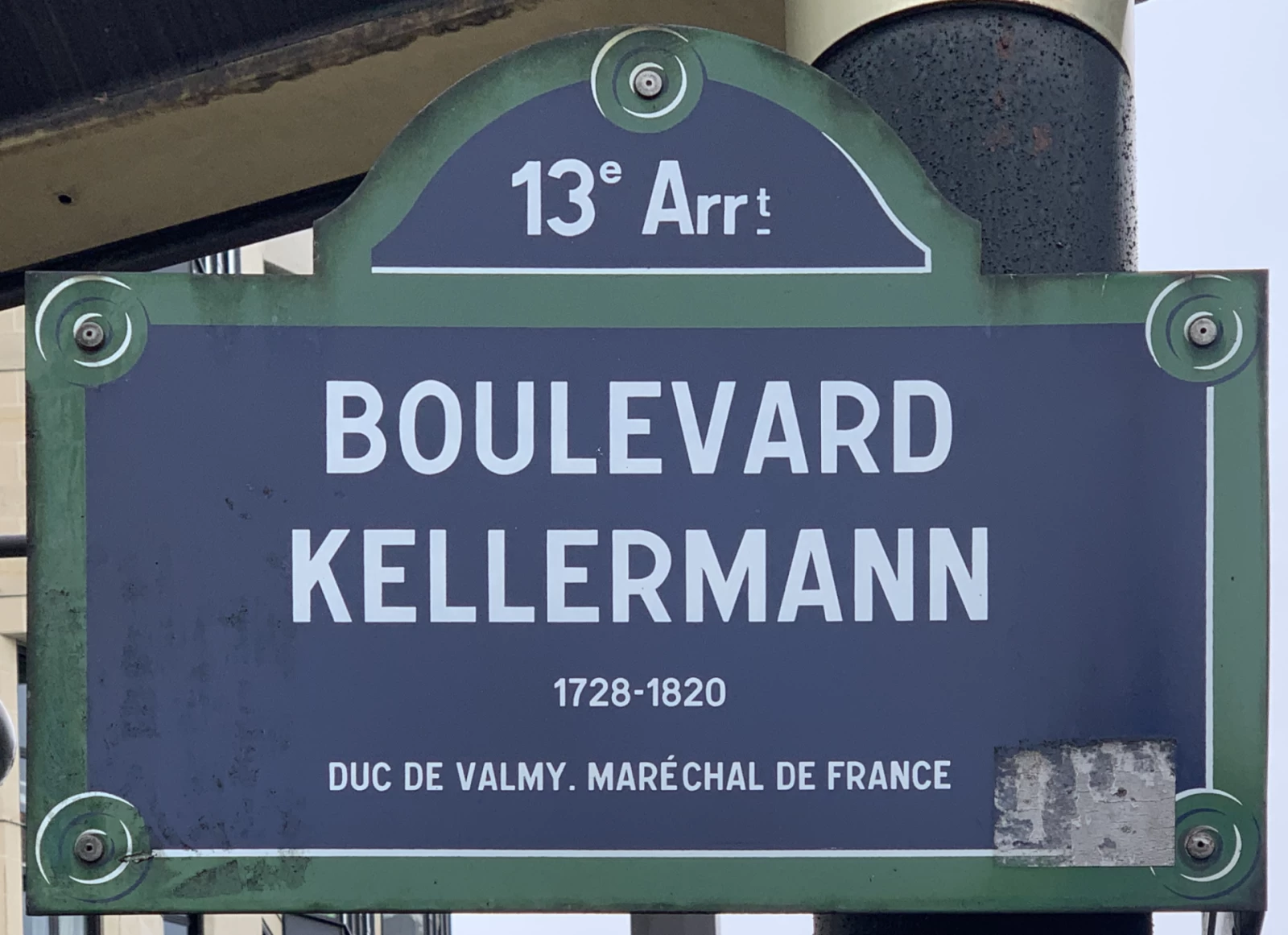 Actualité - Quelle est l'origine du Boulevard Kellermann à Paris 13ème