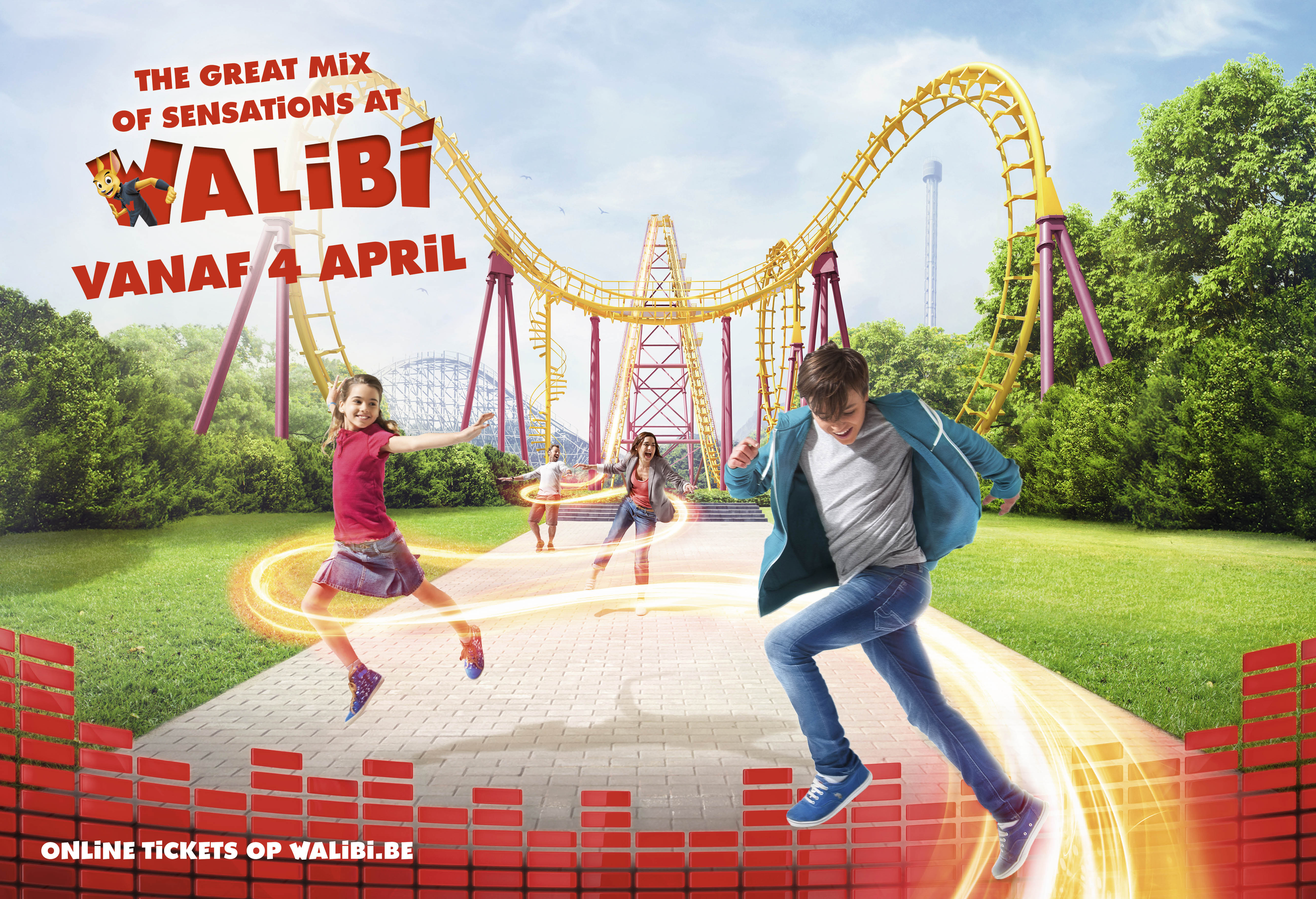 Beejee zoekt beleving in Walibi - PUB