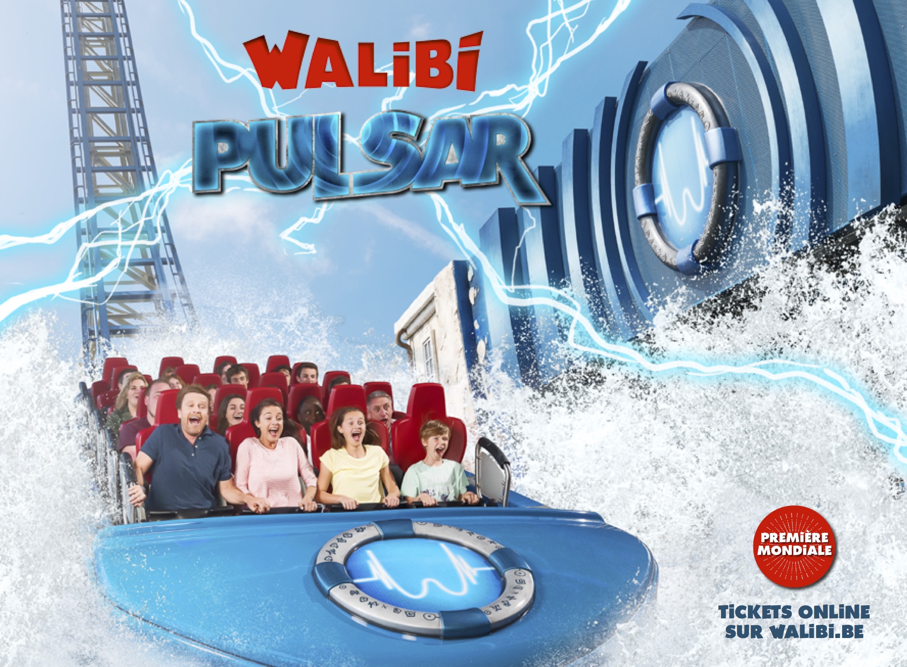 Beejee zet wereldpremière Walibi in scène - PUB