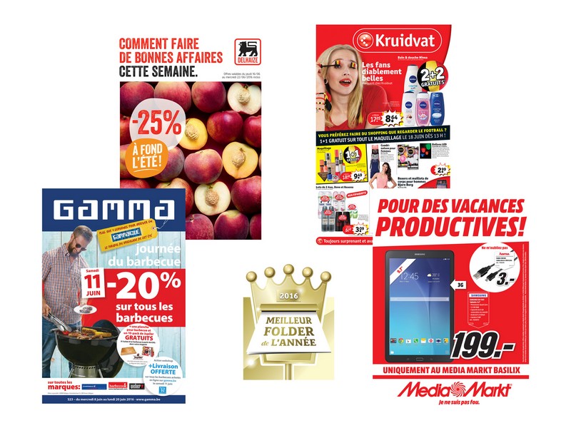 Delhaize rugit de plaisir pour ses folders - PUB