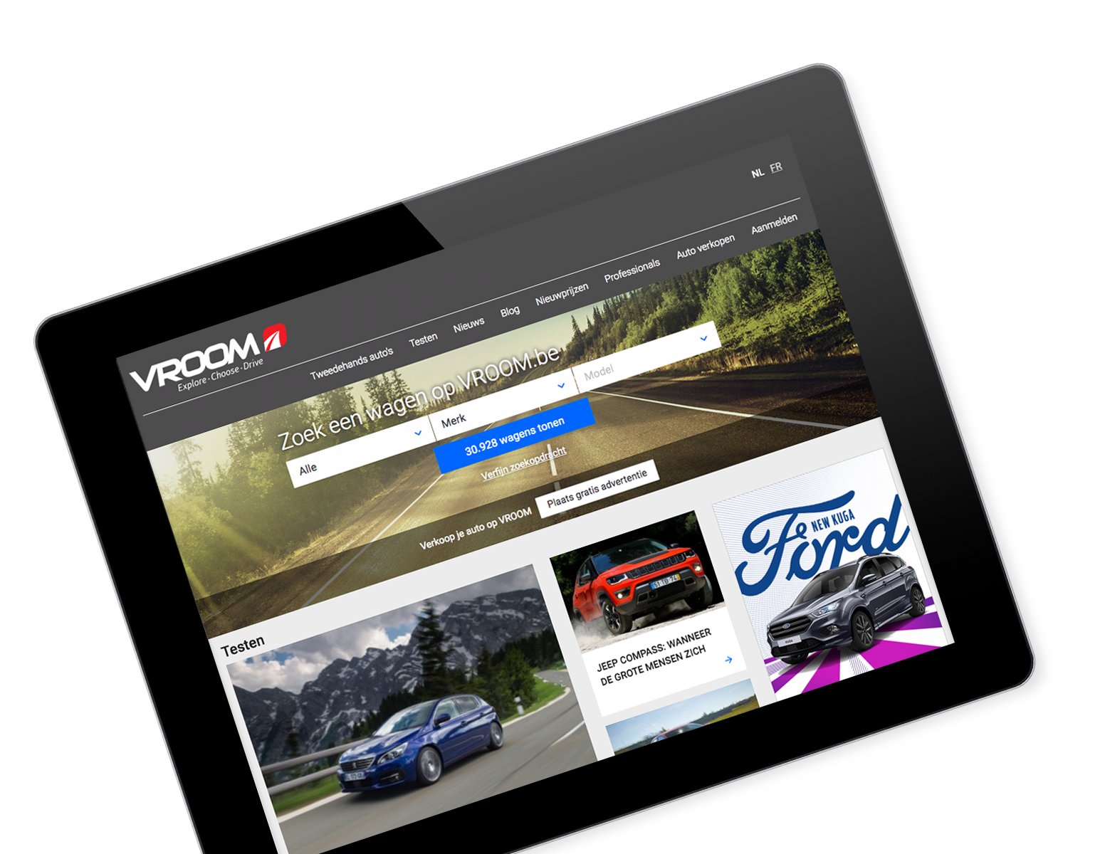 Vroom lanceert nieuw autoportaal - PUB