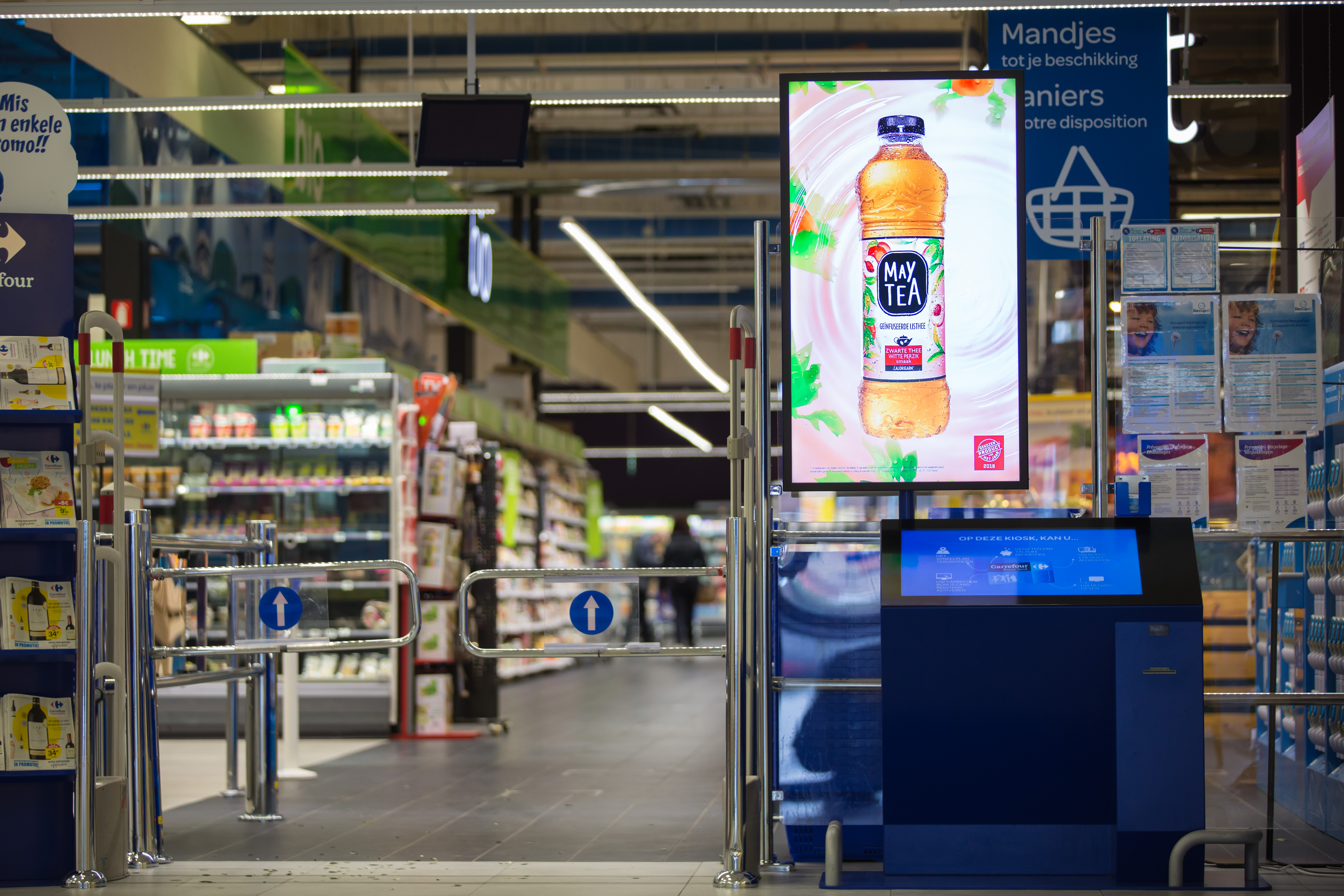 Générez le traffic vers votre rayon grâce au Vision Kiosk - PUB