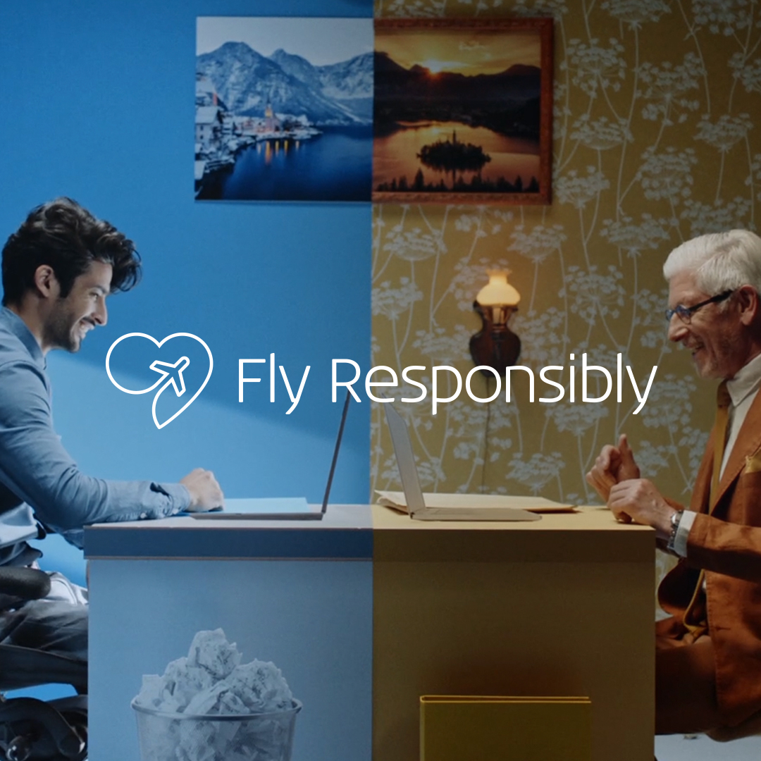 KLM aan alle airlines en reizigers: Fly Responsibly - PUB