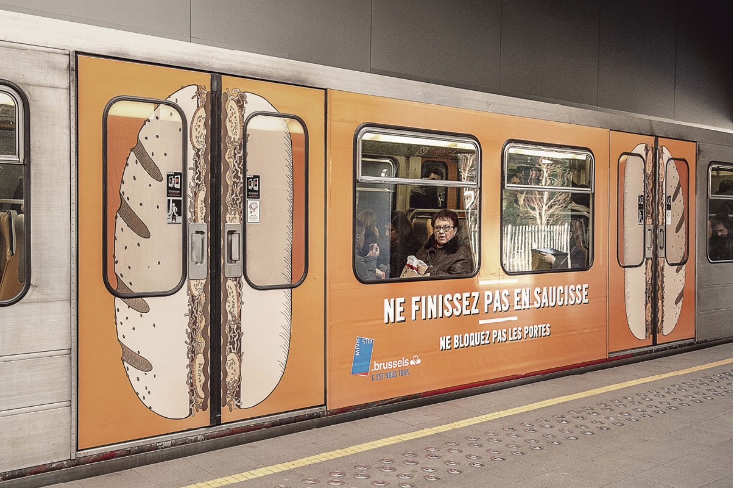 Mortierbrigade conquiert à nouveau le cœur de la STIB - PUB
