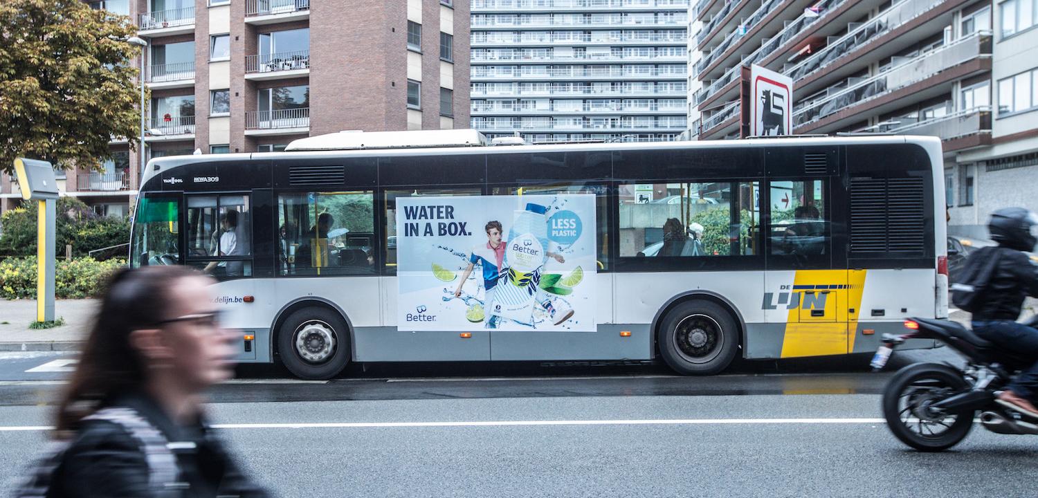 B-Better choisit le tram et le bus - PUB
