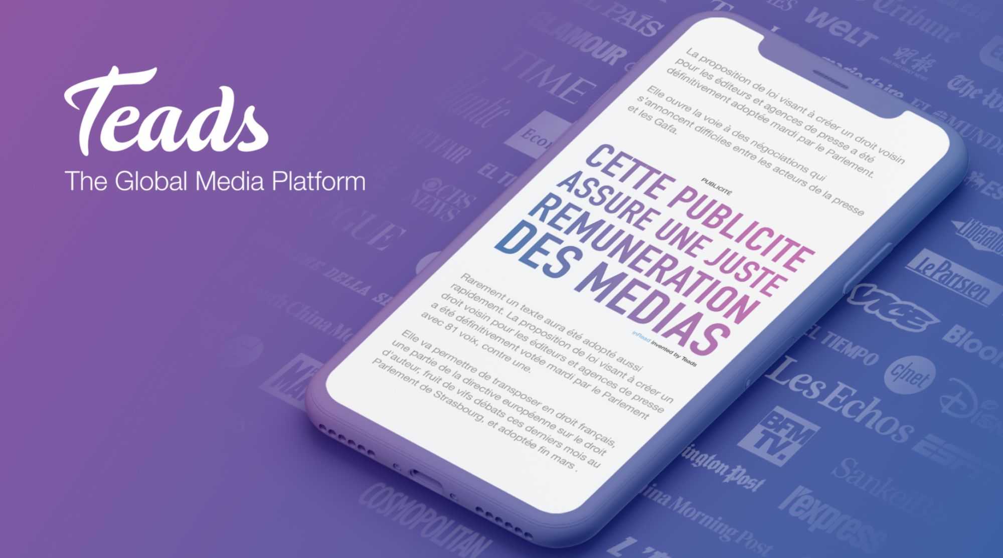 Teads bat les records en 2019 - PUB