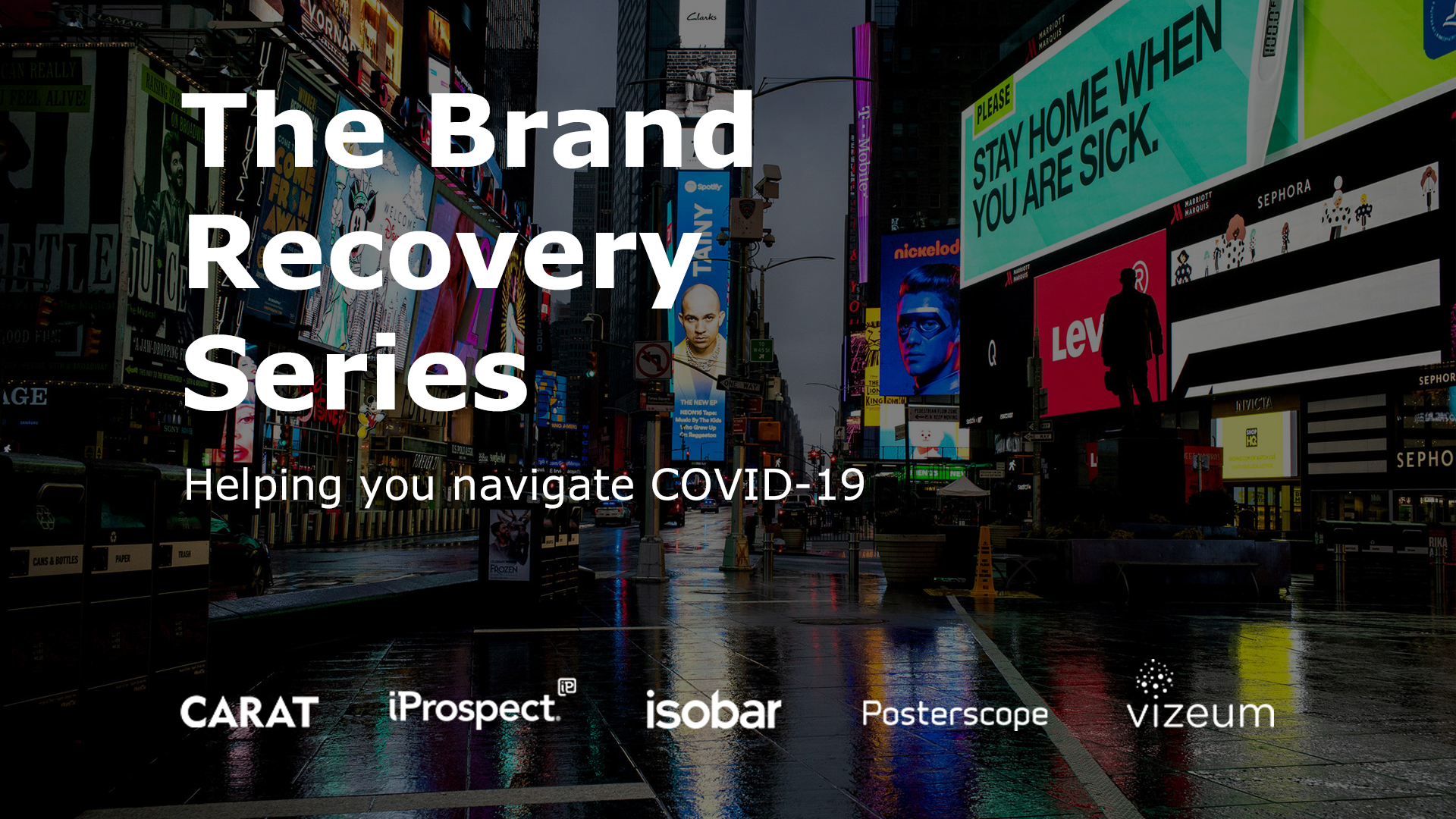 Dentsu Aegis Network lanceert Brand Recovery Series - PUB