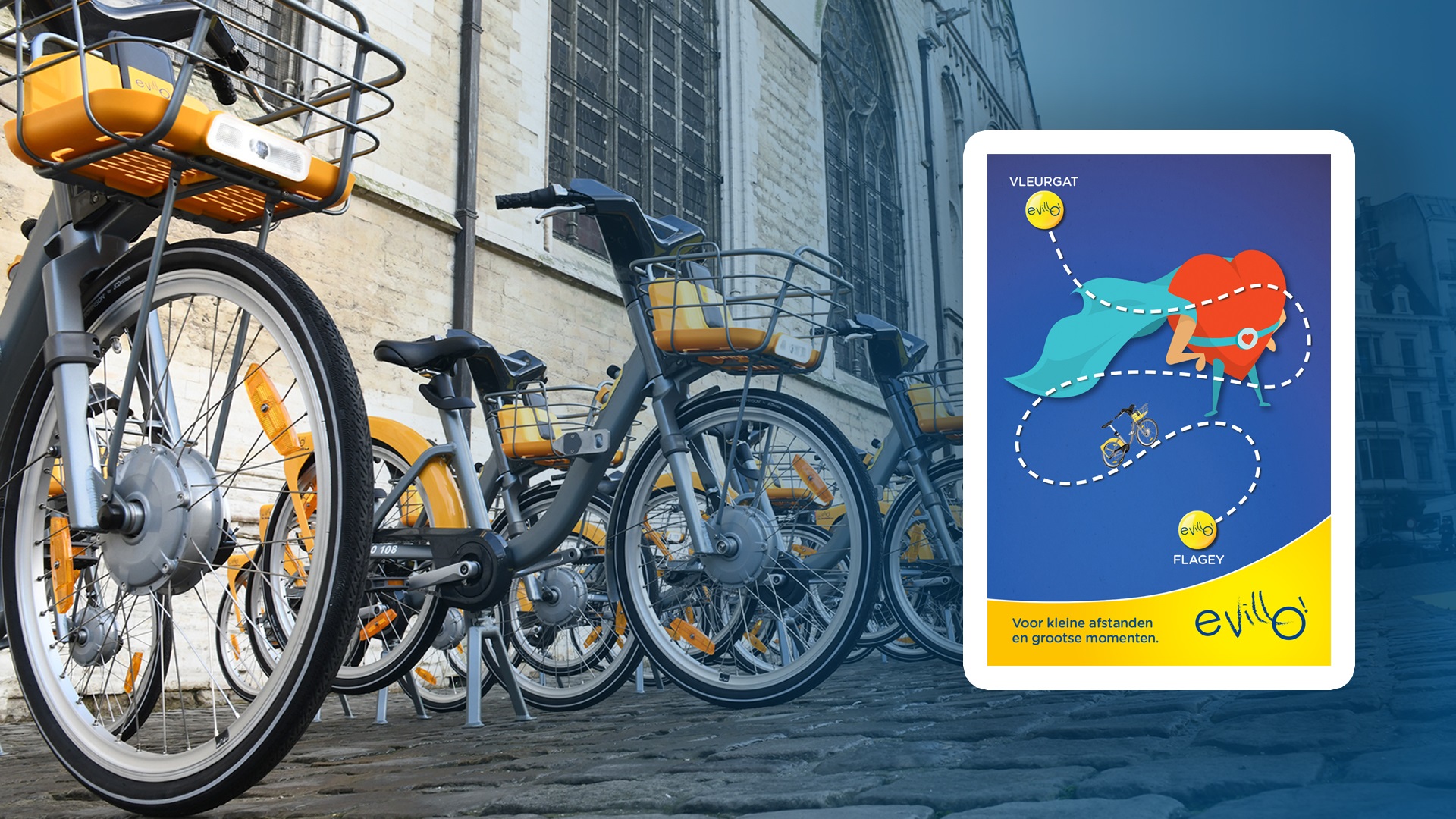 Villo! offre un abonnement gratuit pendant un an pour les Héros de la ...