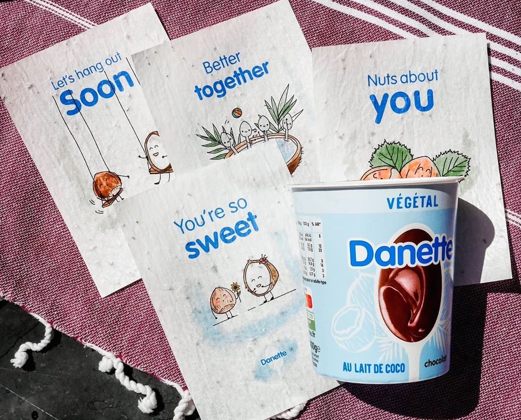 Danone et Native Nation dévoilent la gamme végétale de Danette - PUB