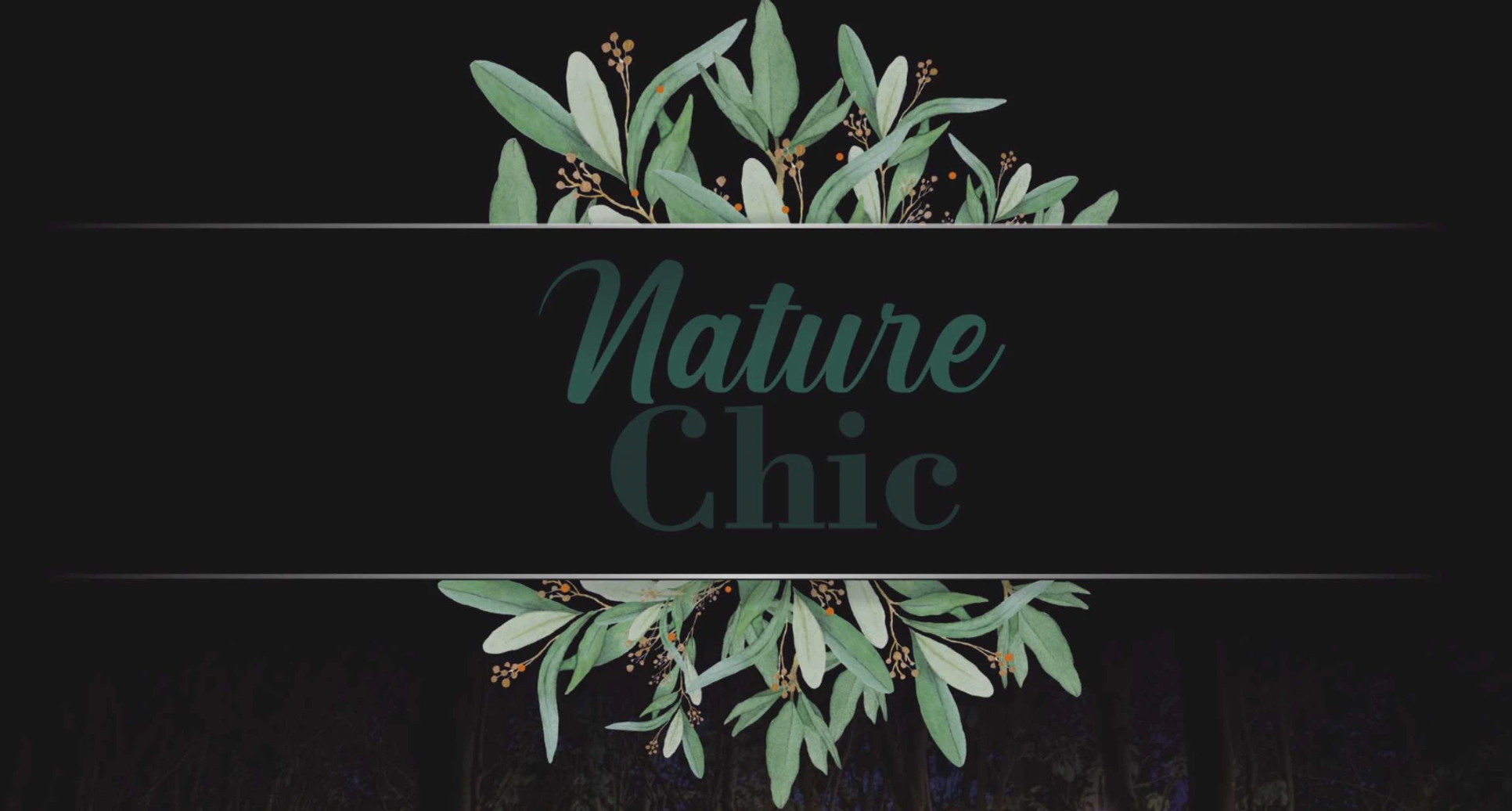 Une table de grand restaurant en plein milieu de la nature - PUB