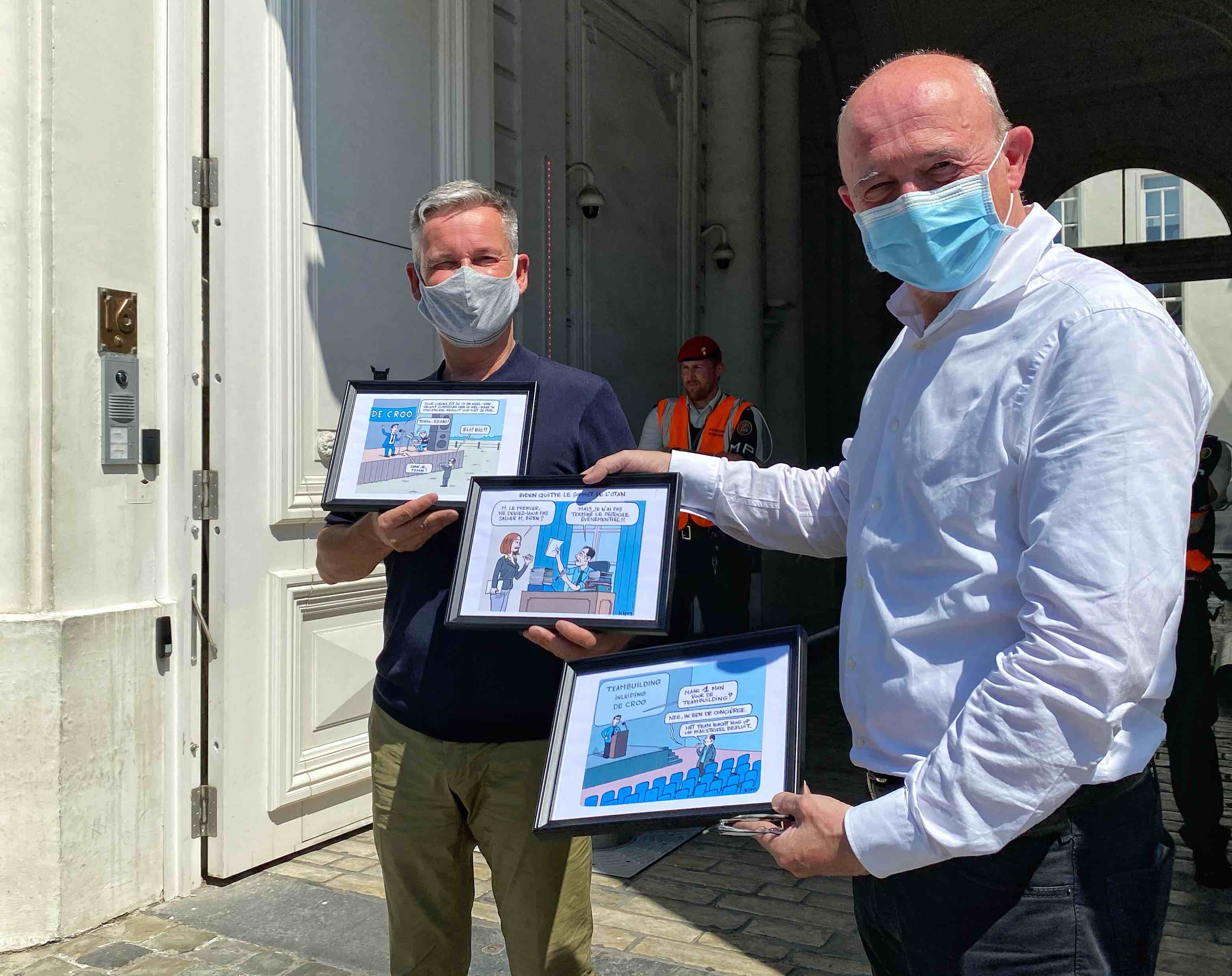 ACC bezorgt open brief en cartoons aan De Croo - PUB