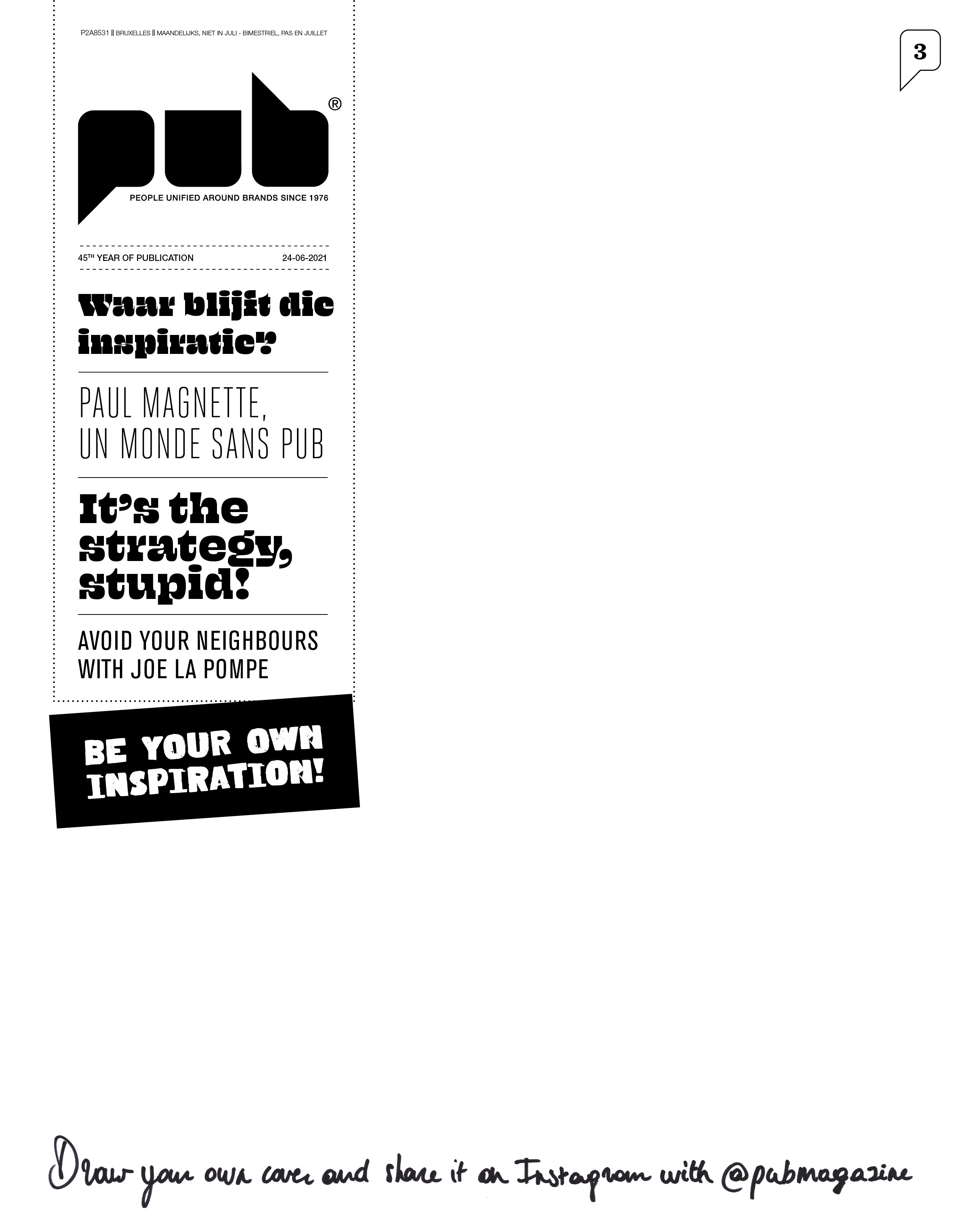 PUB Magazine nr3 - juni 21 - PUB