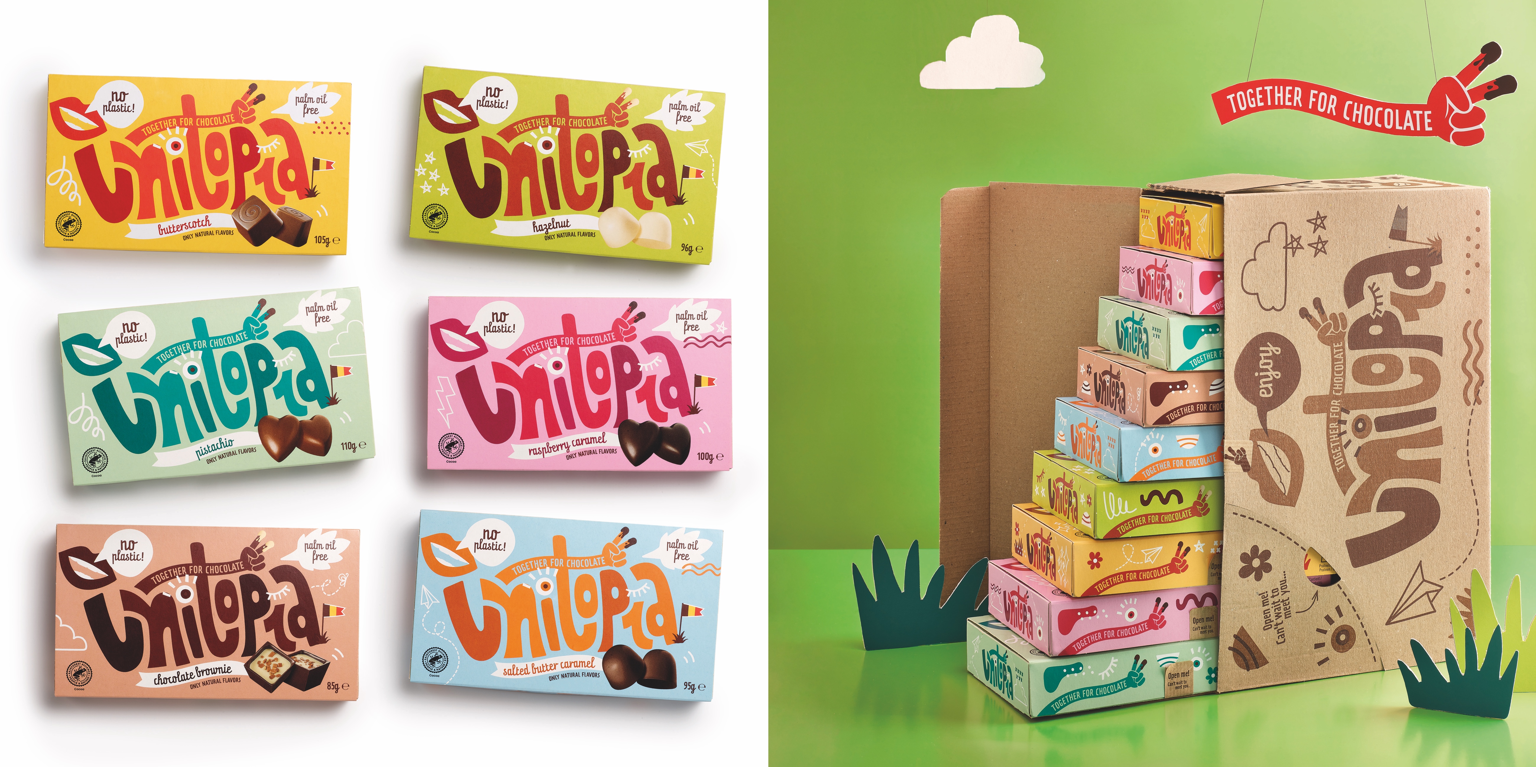 Unitopia, un monde de chocolat 100% parfait avec Quatre Mains - PUB