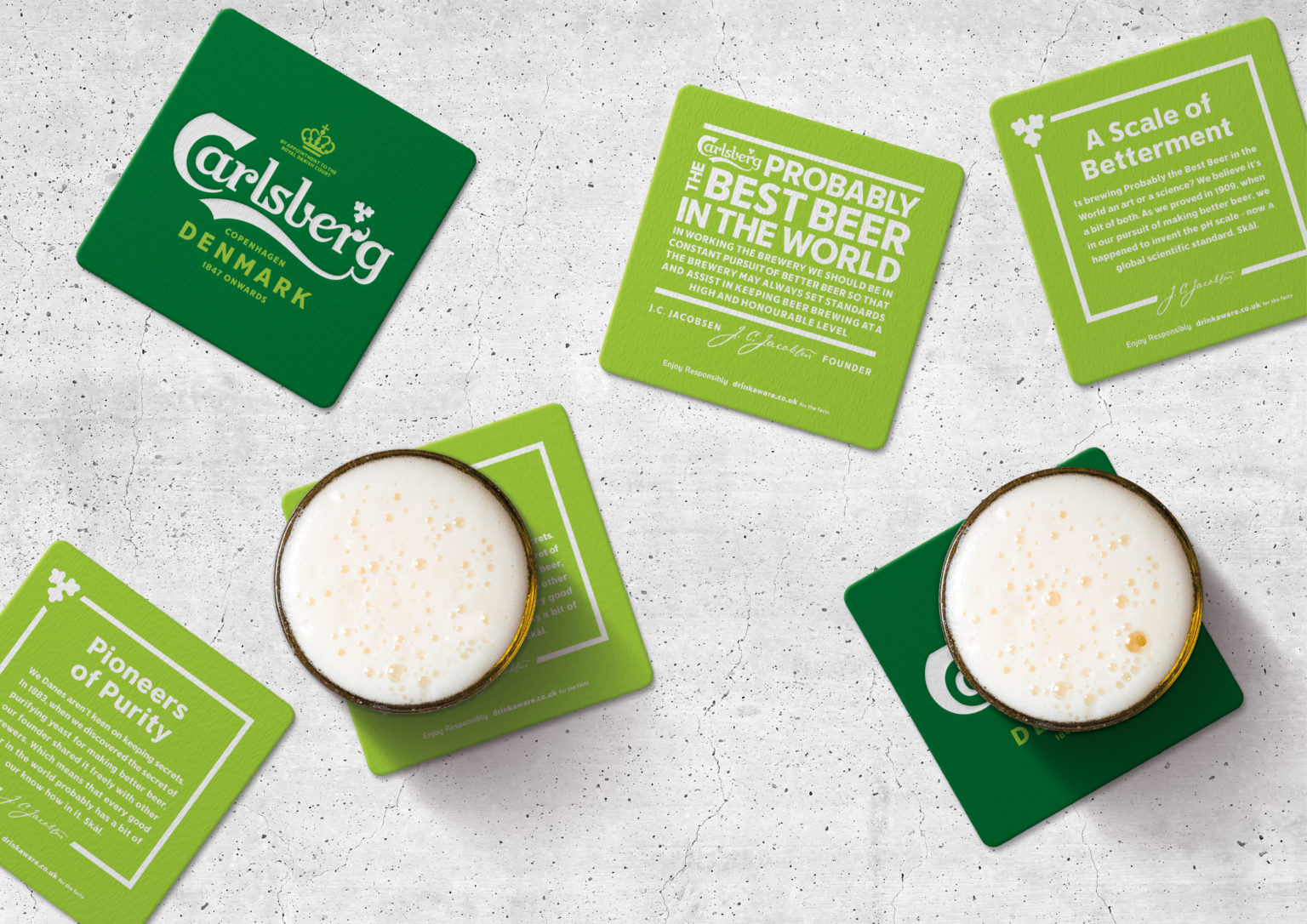 Carlsberg séduit les amateurs de bière avec une nouvelle identité ...