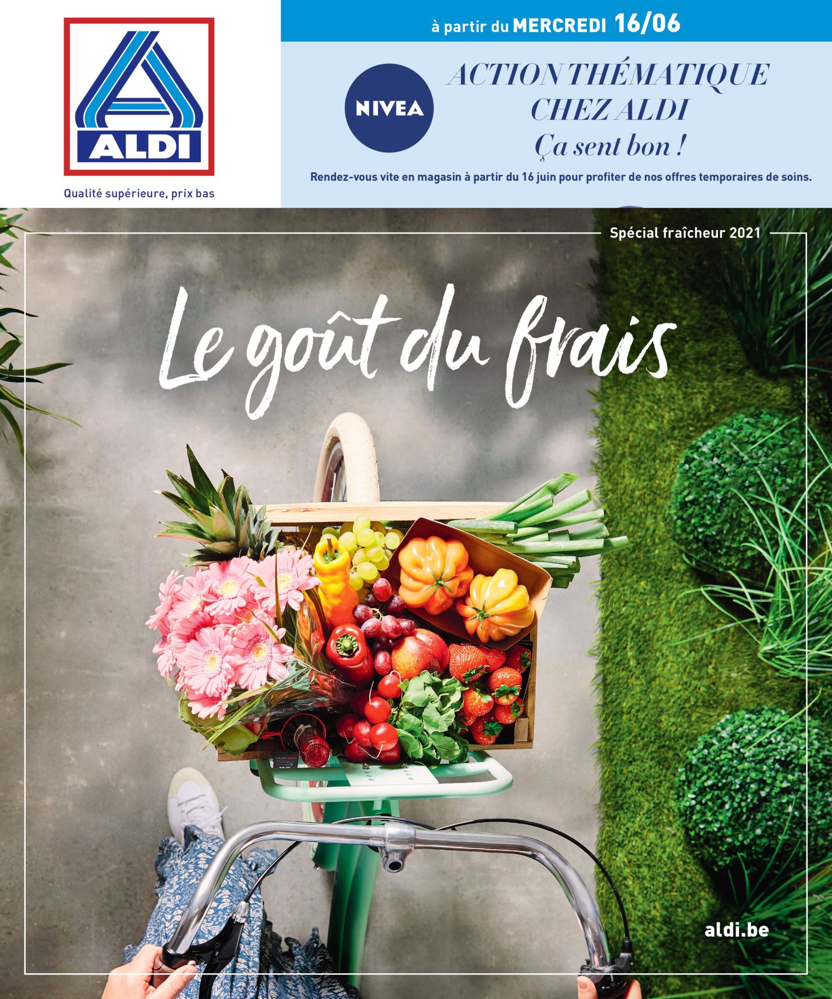 Le dépliant ALDI couronné à deux reprises - PUB